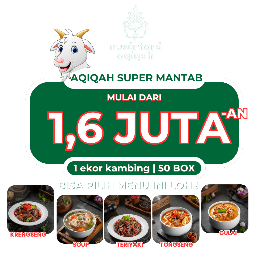 menu template - nusantara aqiqah
